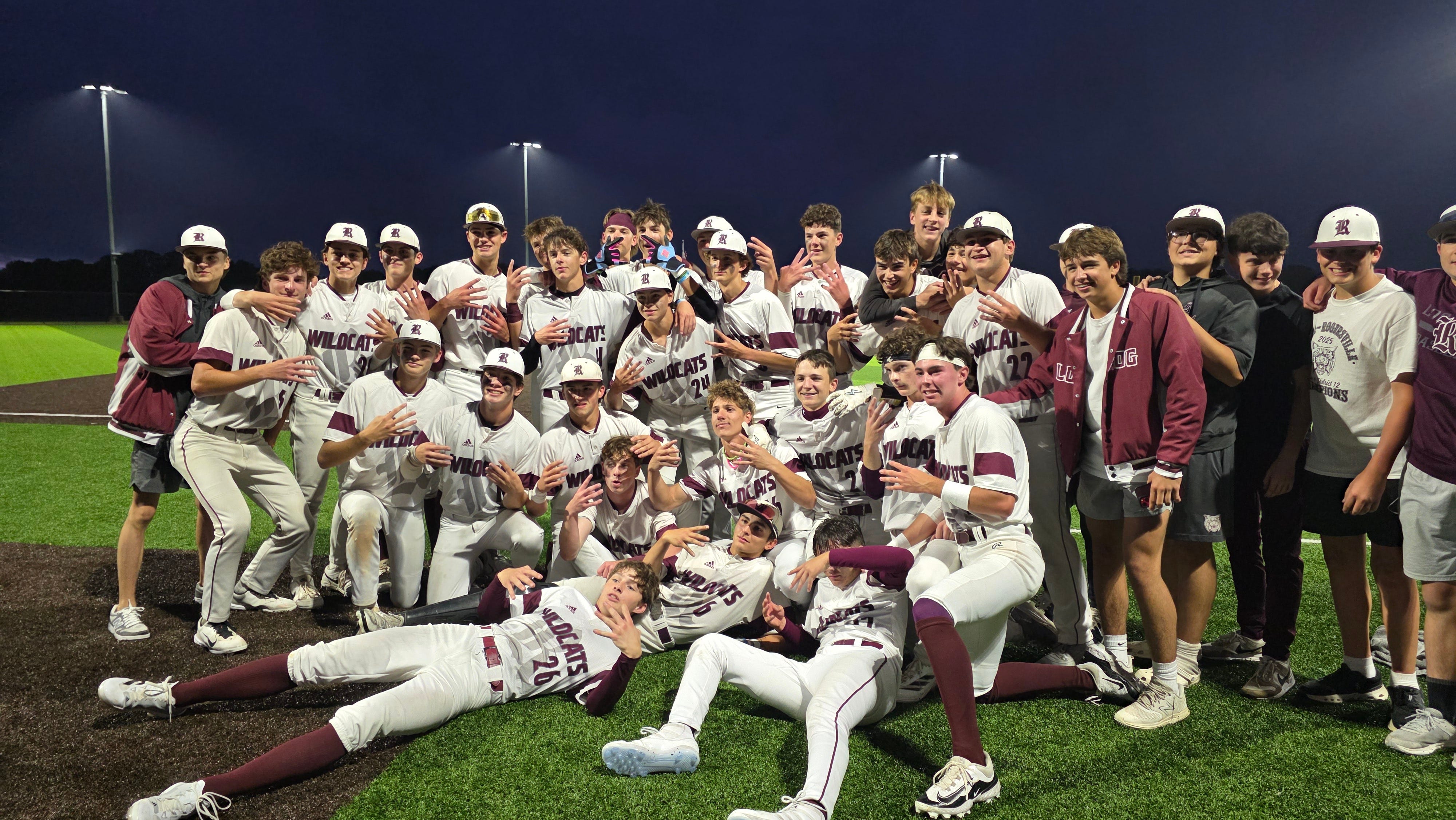 In his 2nd varsity at-bat, Rogersville baseball's Zach Watts hits walk ...