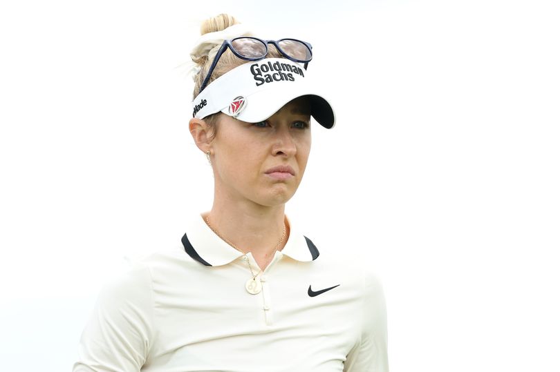 Charley Hull makes point at Women's U.S. Open after Nelly Korda prediction
