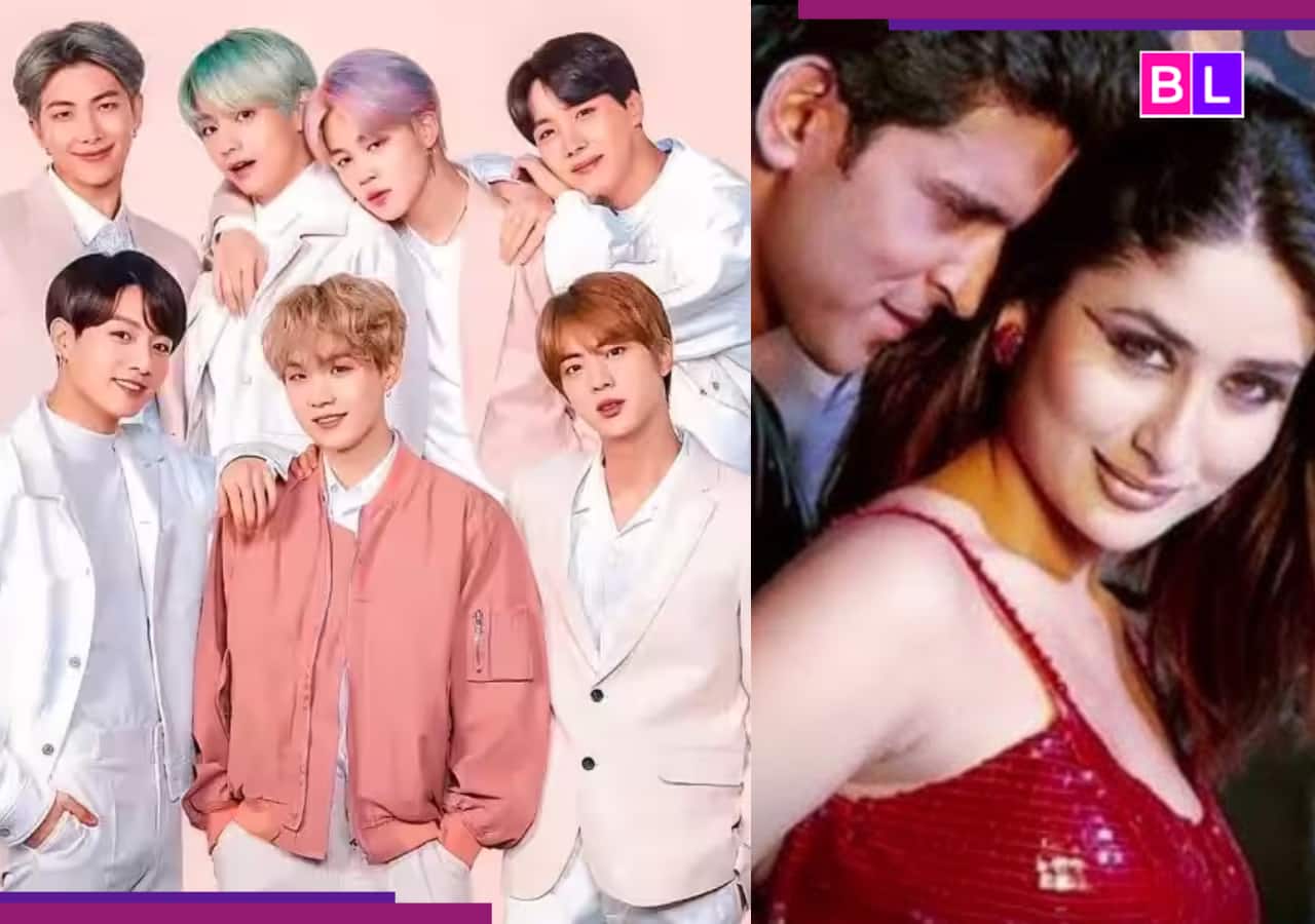 K-pop band BTS grooves to Hrithik Roshan's Your Are My Soniya in an ...