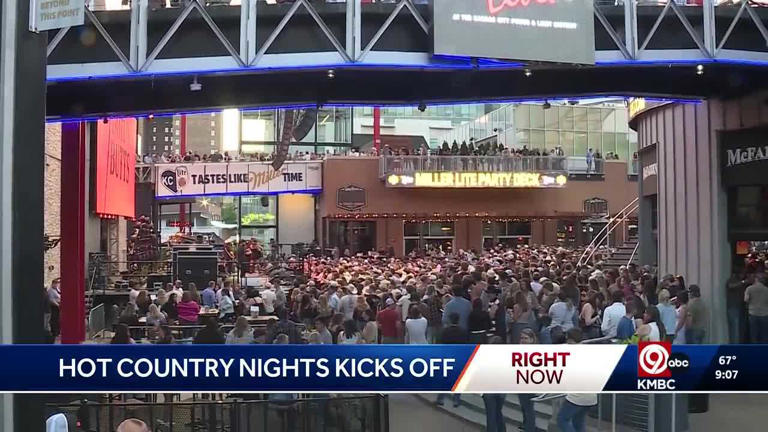 Here's who is taking the stage at Hot Country Nights this summer