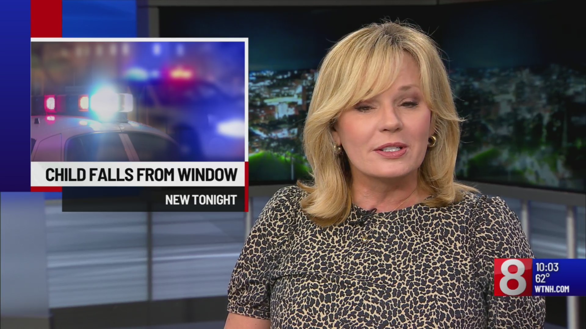 Child appears to avoid injury after falling out of window in Hartford