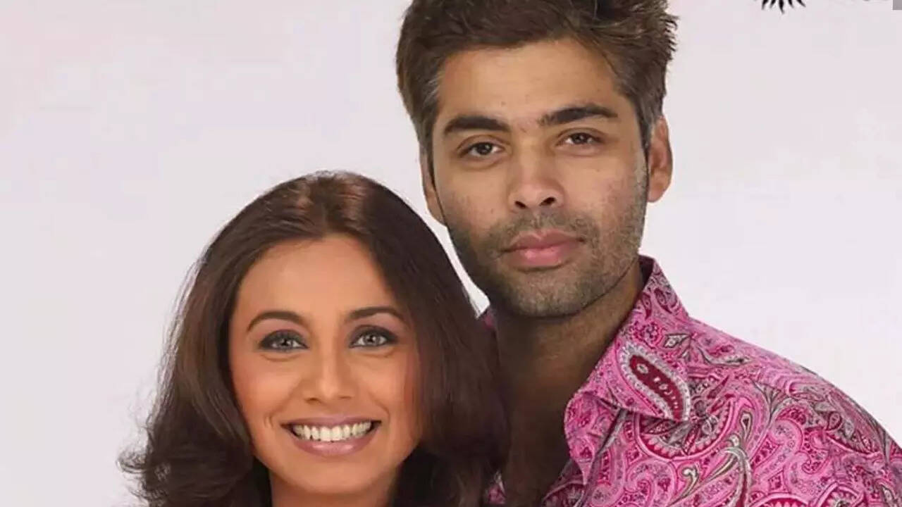 Unseen glimpses: Shah Rukh Khan and Rani Mukerji in action on Kabhi ...