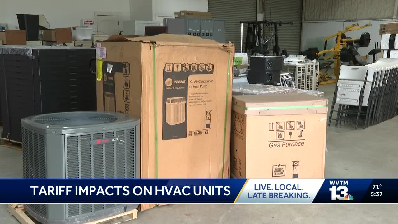 Tariffs impacting HVAC unit and air conditioning costs