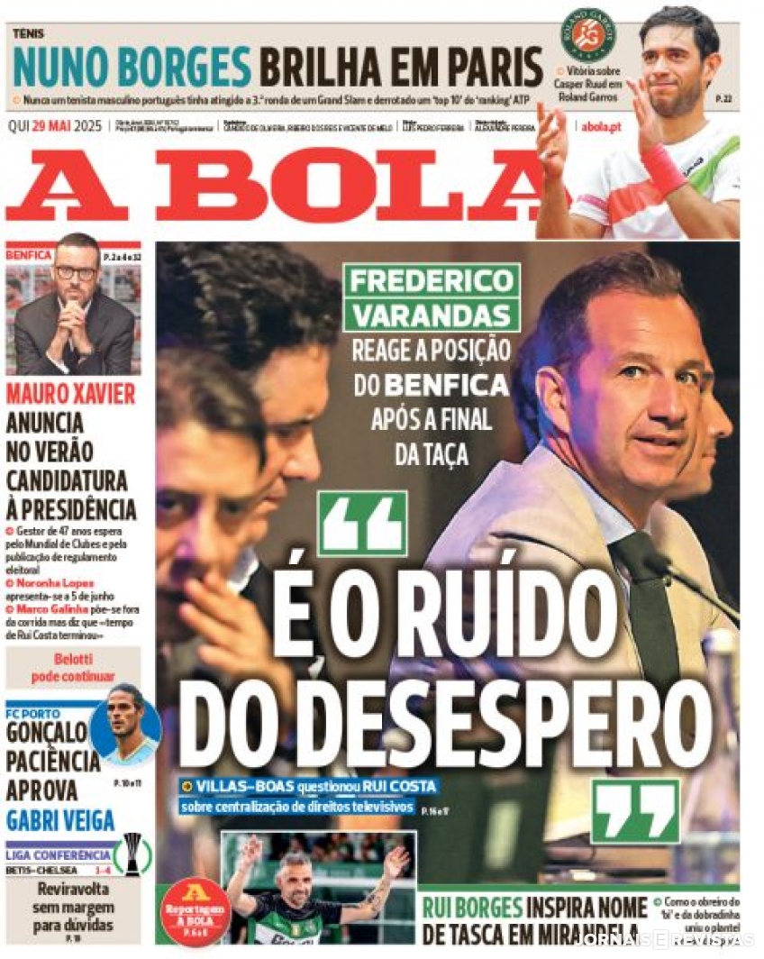 Veja as capas de hoje& 30 de maio de 2025& das principais revistas ...