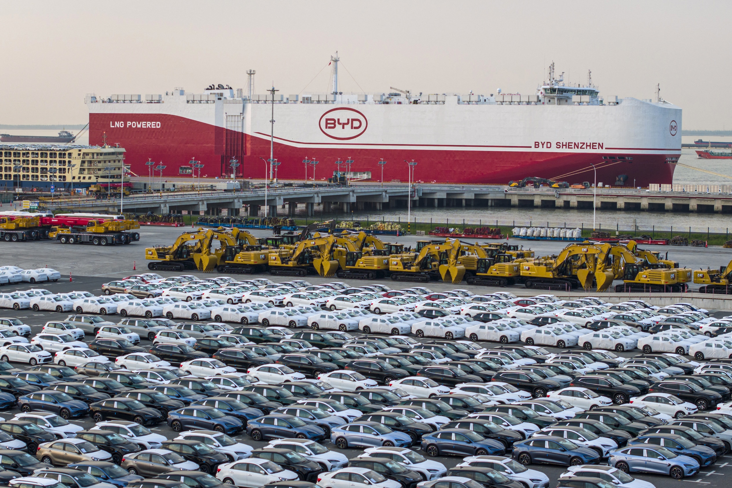 Brazil sues China’s BYD over ‘slavery’ conditions on build site