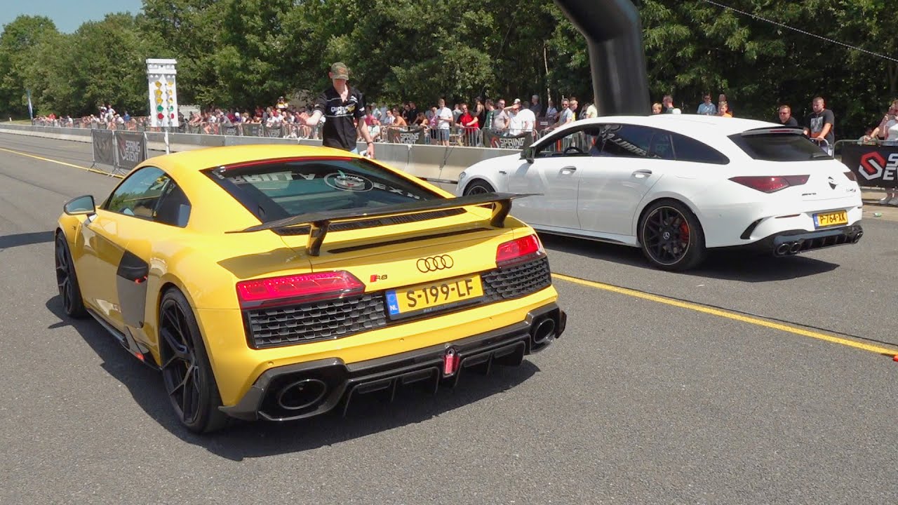 Vorsteiner Audi R8 V10 vs 750HP BMW M3 G80 Pure Turbos – Road Showdown!