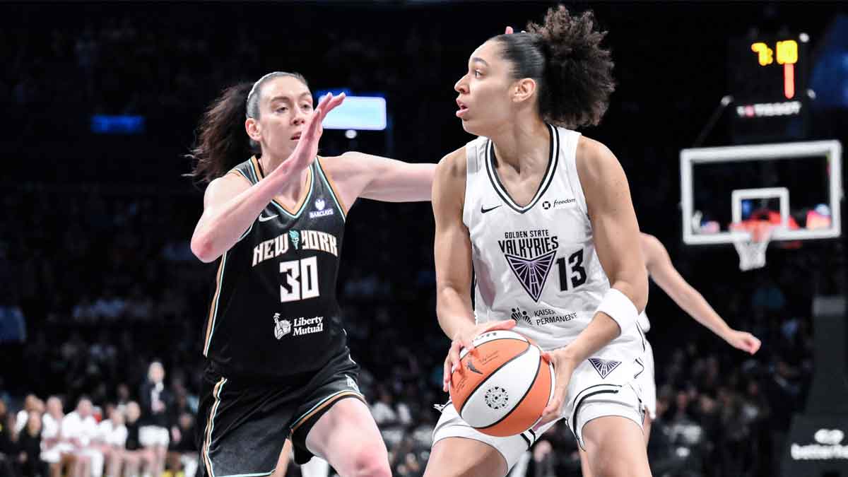 Valkyries’ Rookie Janelle Salaün hits major WNBA milestone vs. Liberty