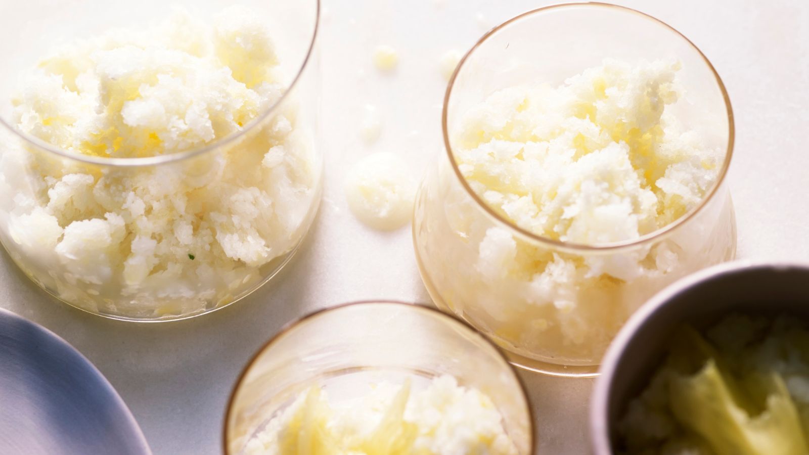 This coconut, pineapple and kaffir lime granita is our easiest dessert ...
