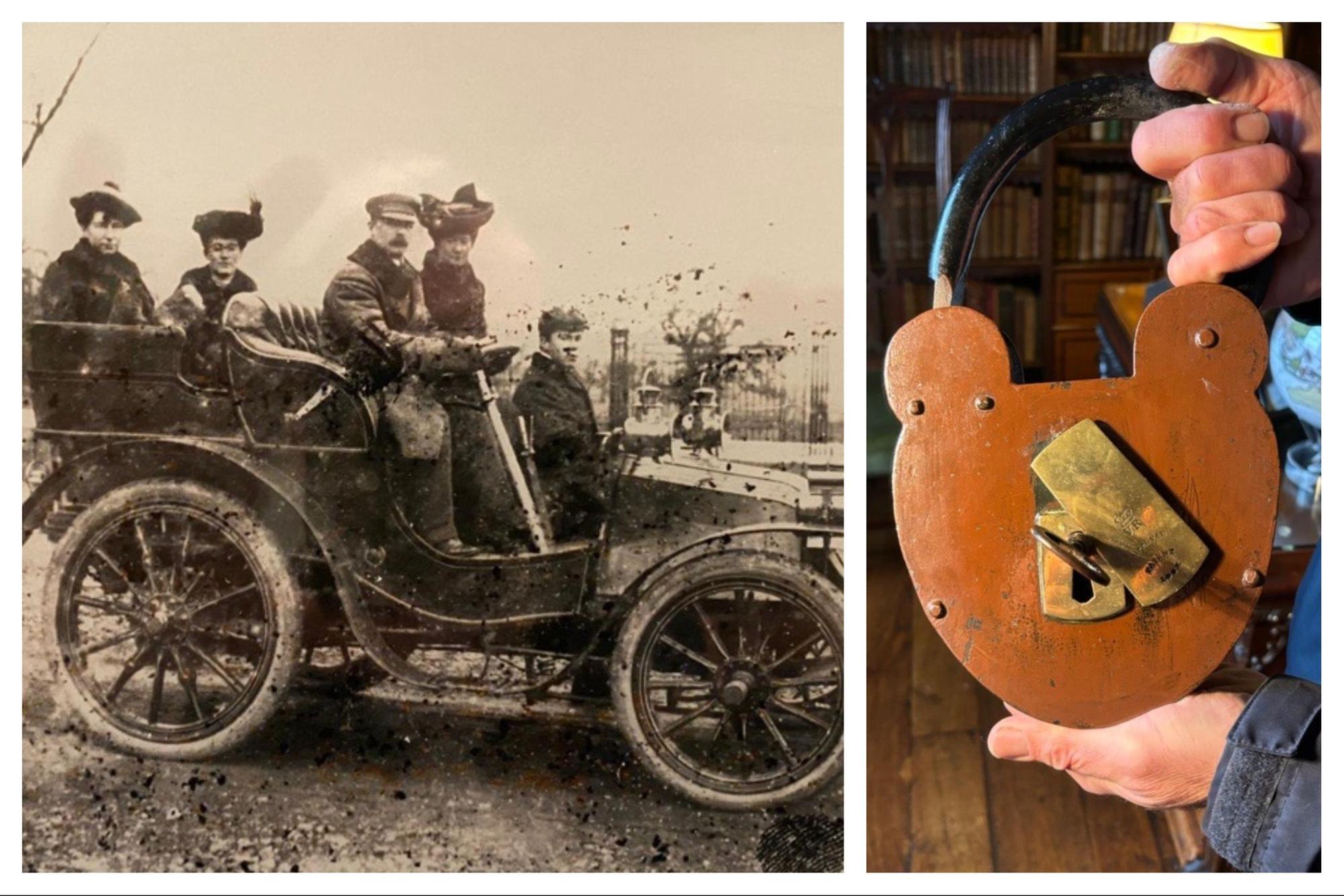 Unlocking our history: 19th Century padlock unearthed in Harborough ...