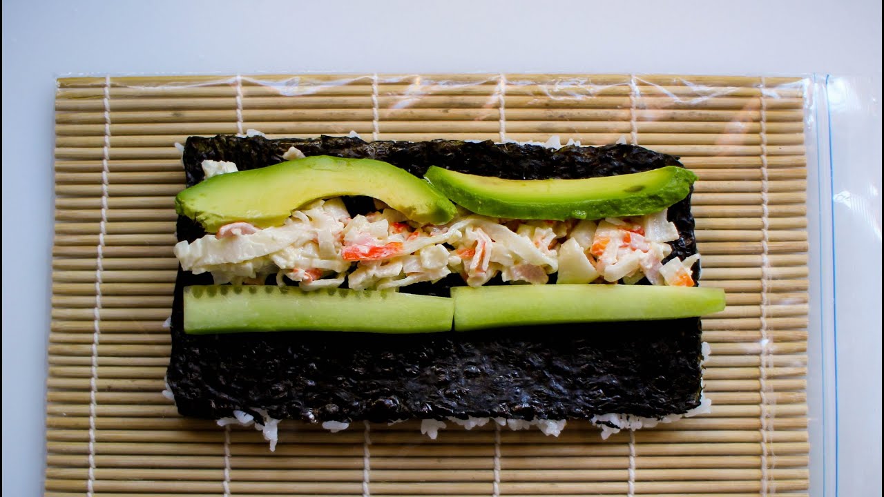 Rolling Sushi Made Simple: California Roll How-To