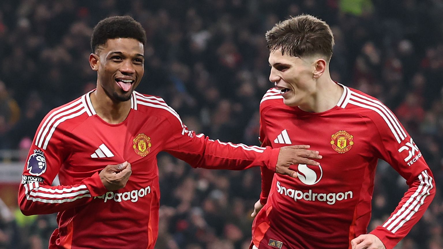 Amad Diallo insists Man Utd 'need' Alejandro Garnacho despite Ruben ...