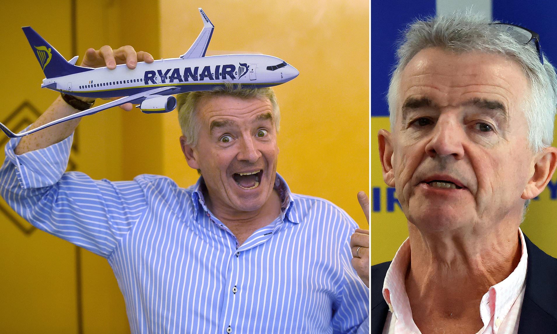 Ryanair boss O'Leary poised for €100 MILLION bonus