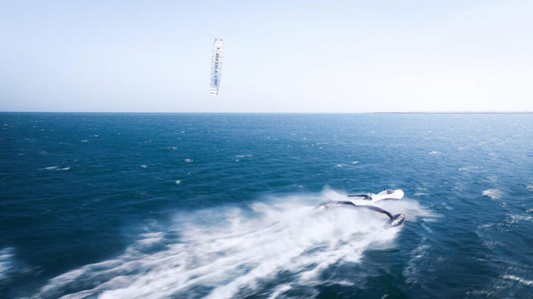 Kiteboat smashes 100kph barrier to become world’s second fastest