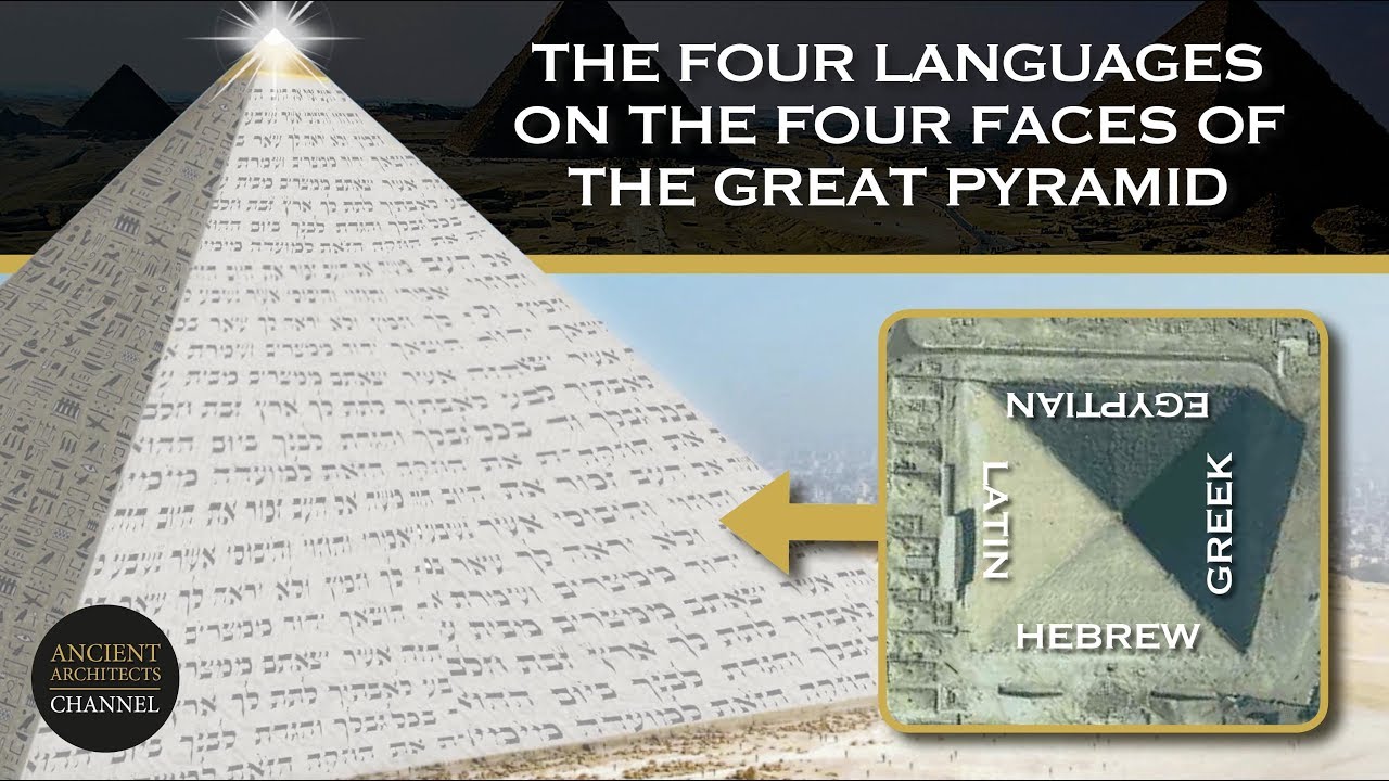 The Secret Four Languages of the Great Pyramid Revealed
