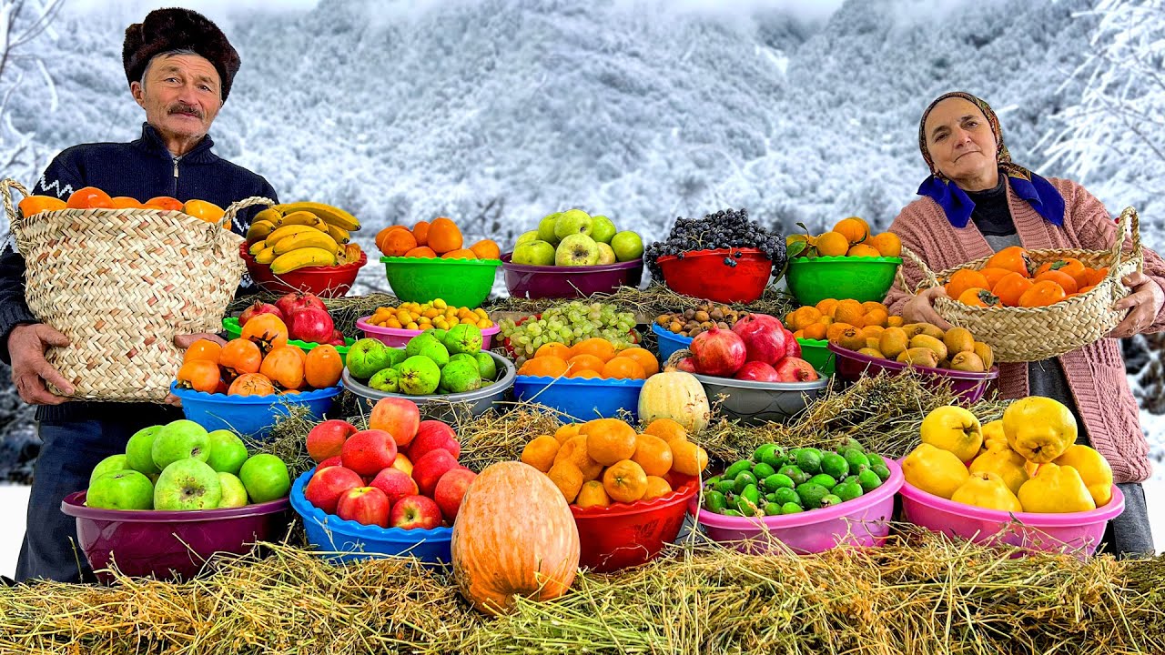 How villagers stay healthy in winter with natural foods