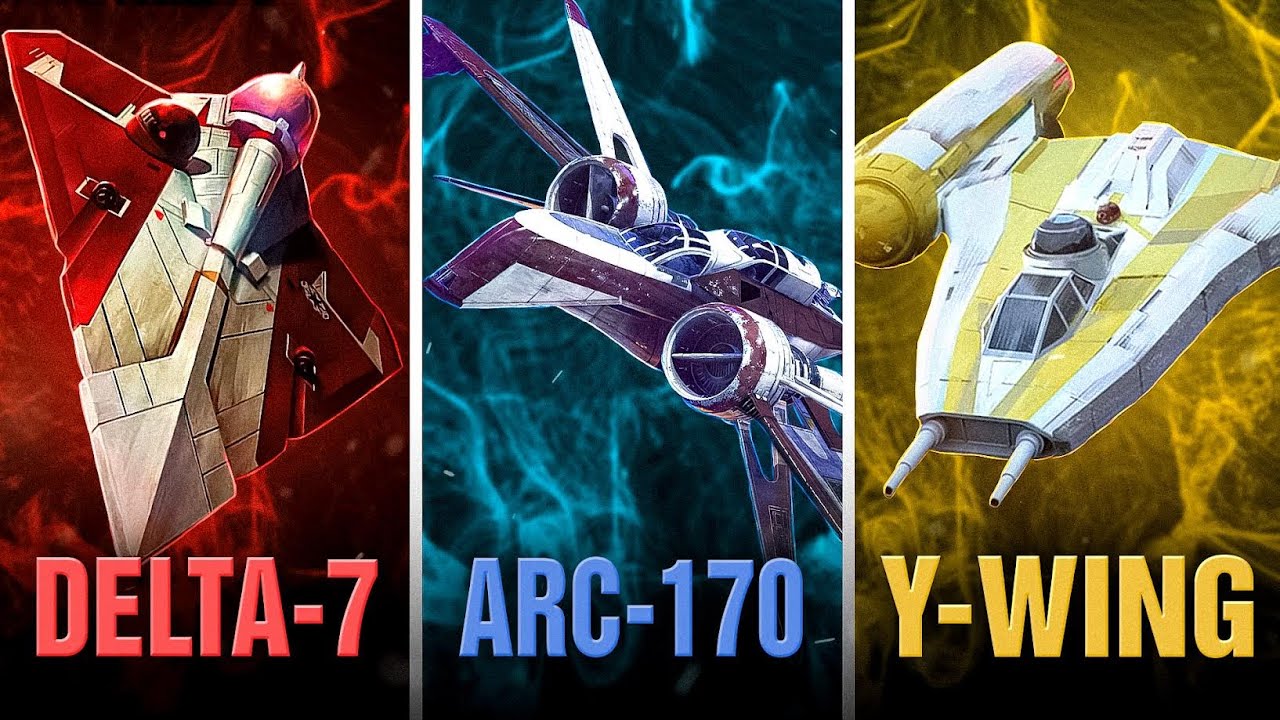 Republic Starfighters of the Clone Wars