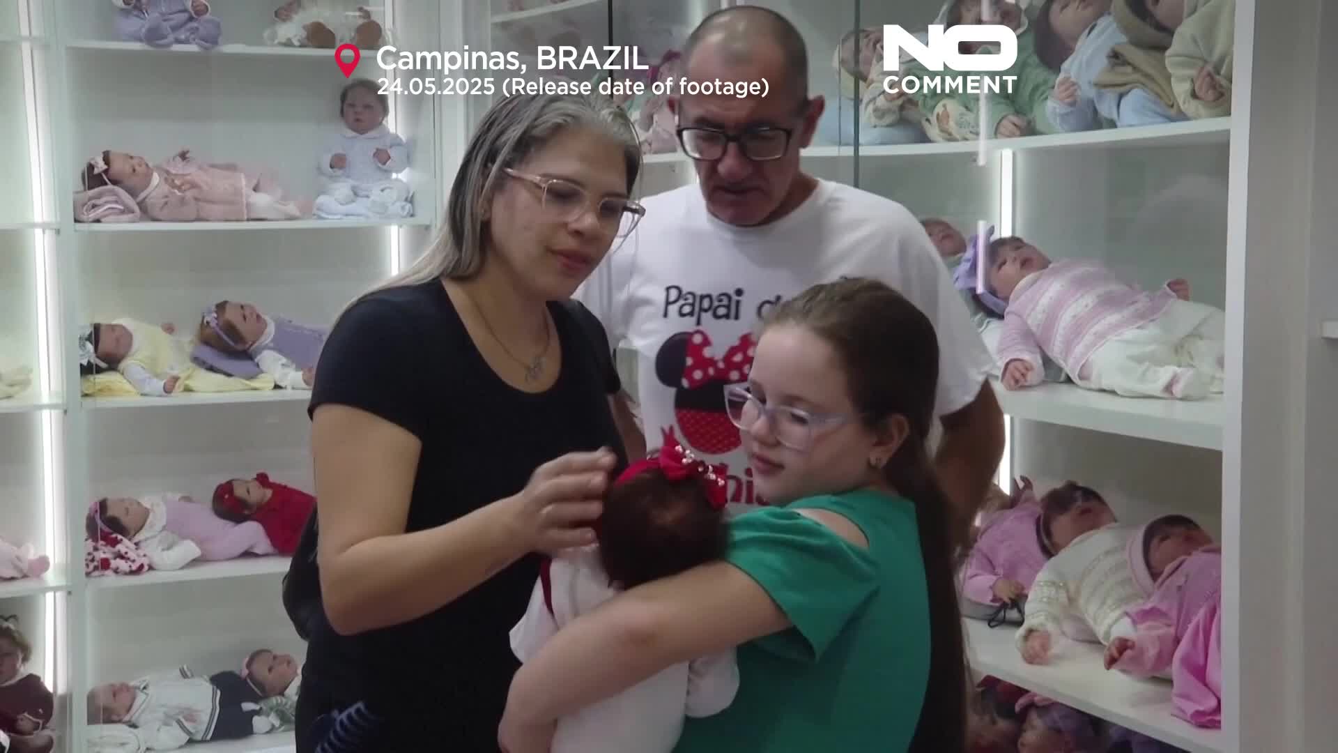 Brazil’s life-like doll trend sparks viral craze and debate