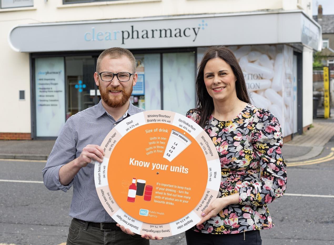 'Know your limits' alcohol campaign rolled out across pharmacies in the North