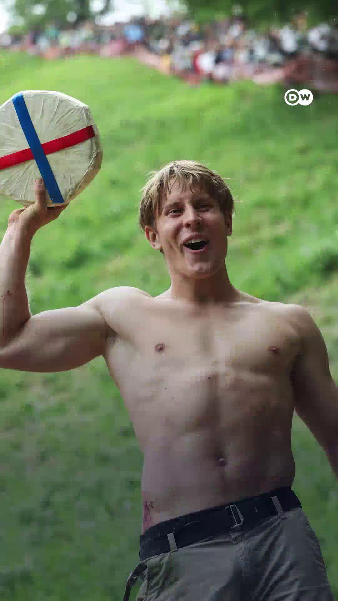 England: Daredevils chase cheese in annual tradition