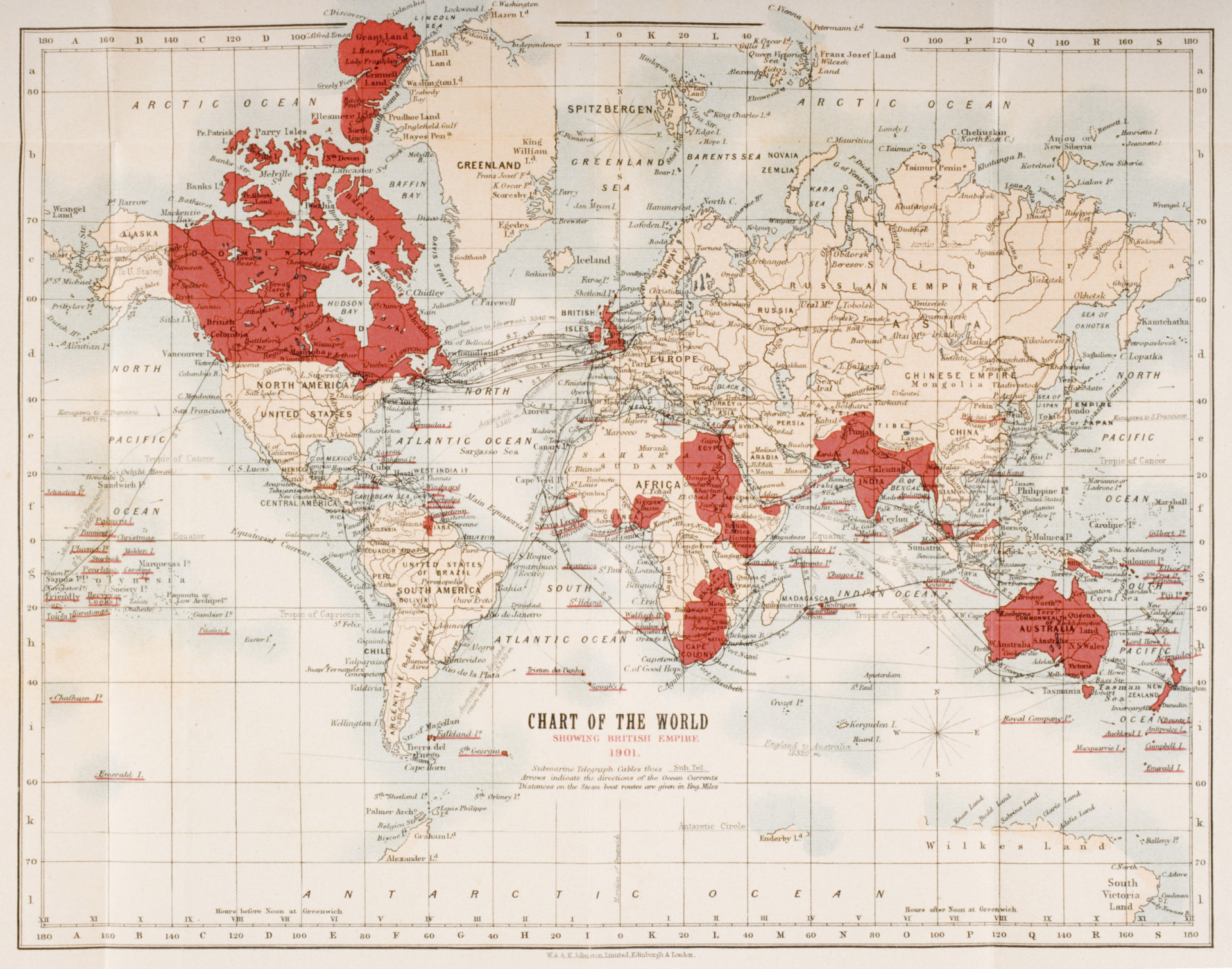 The rise and fall of the British Empire