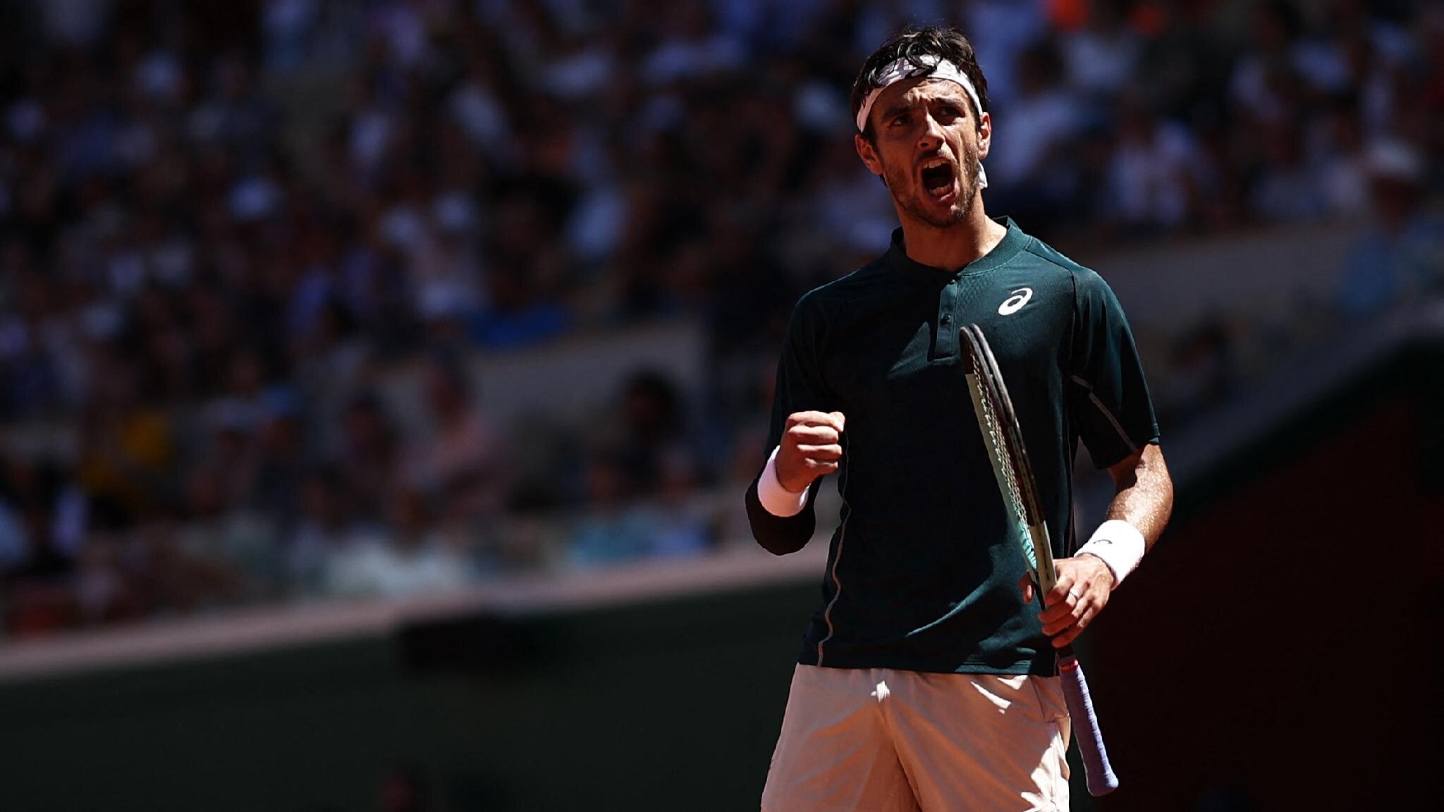 Musetti batte Navone 4-6 6-4 6-3 6-2, a breve Gigante-Shelton e Paolini ...