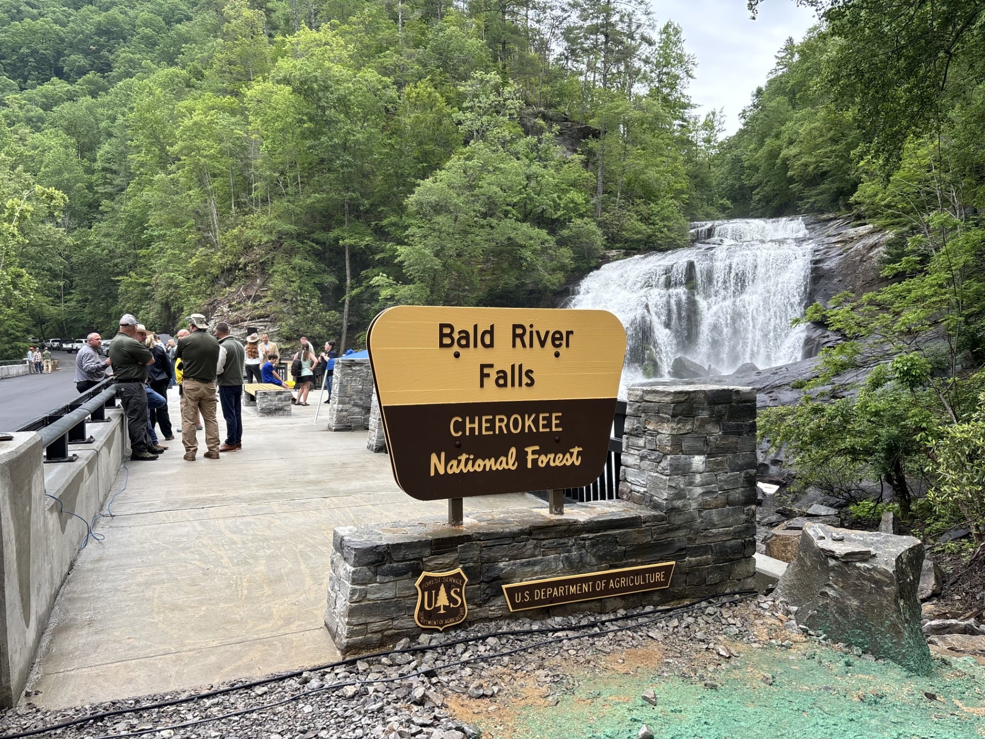 Bald River Falls Bridge reopens after years-long overhaul