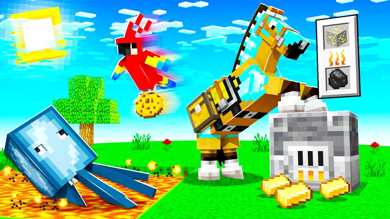 Extreme animal hide & seek in Minecraft!