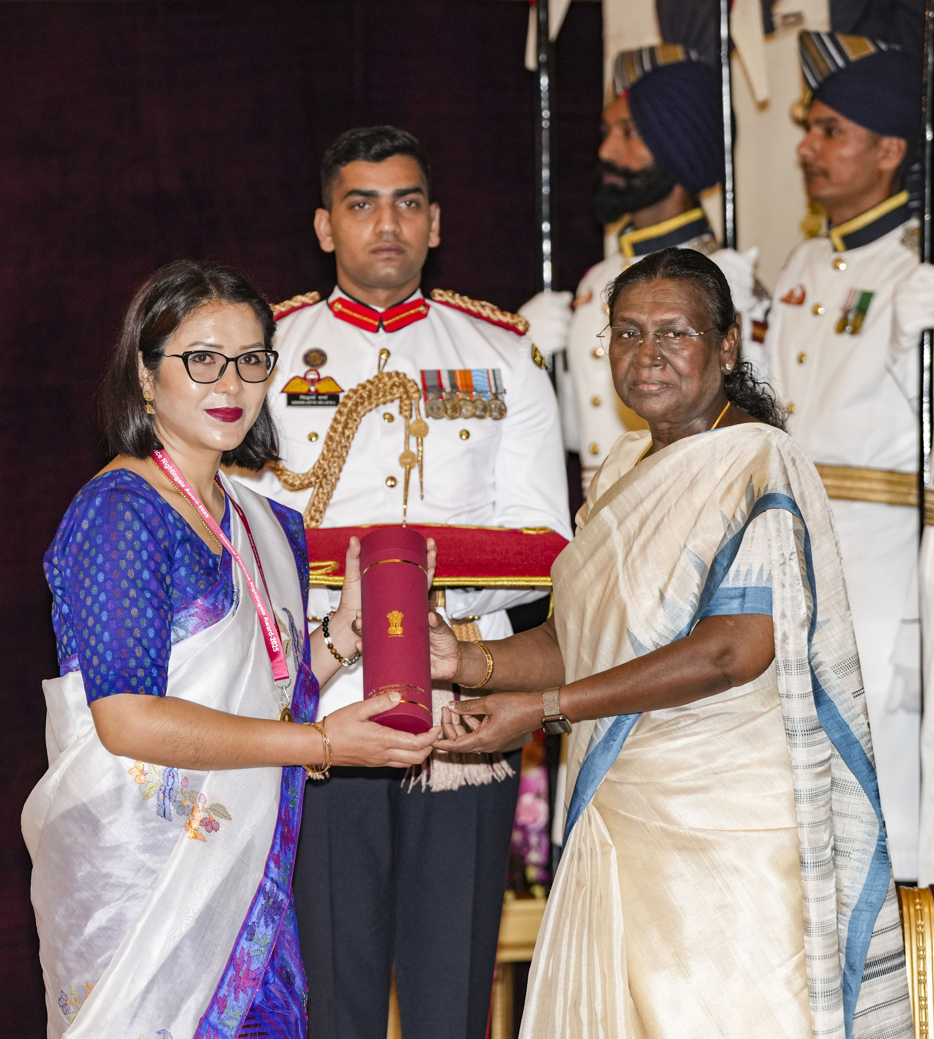 President Murmu confers National Florence Nightingale Awards 2025 to 15 ...