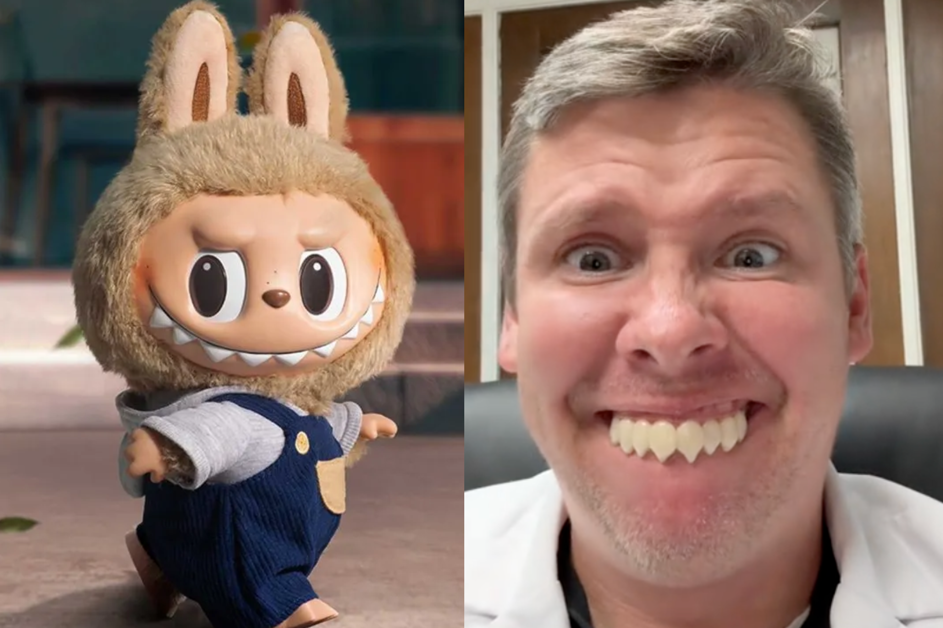 ‘Labubu teeth’ are now a thing and we should all be scared