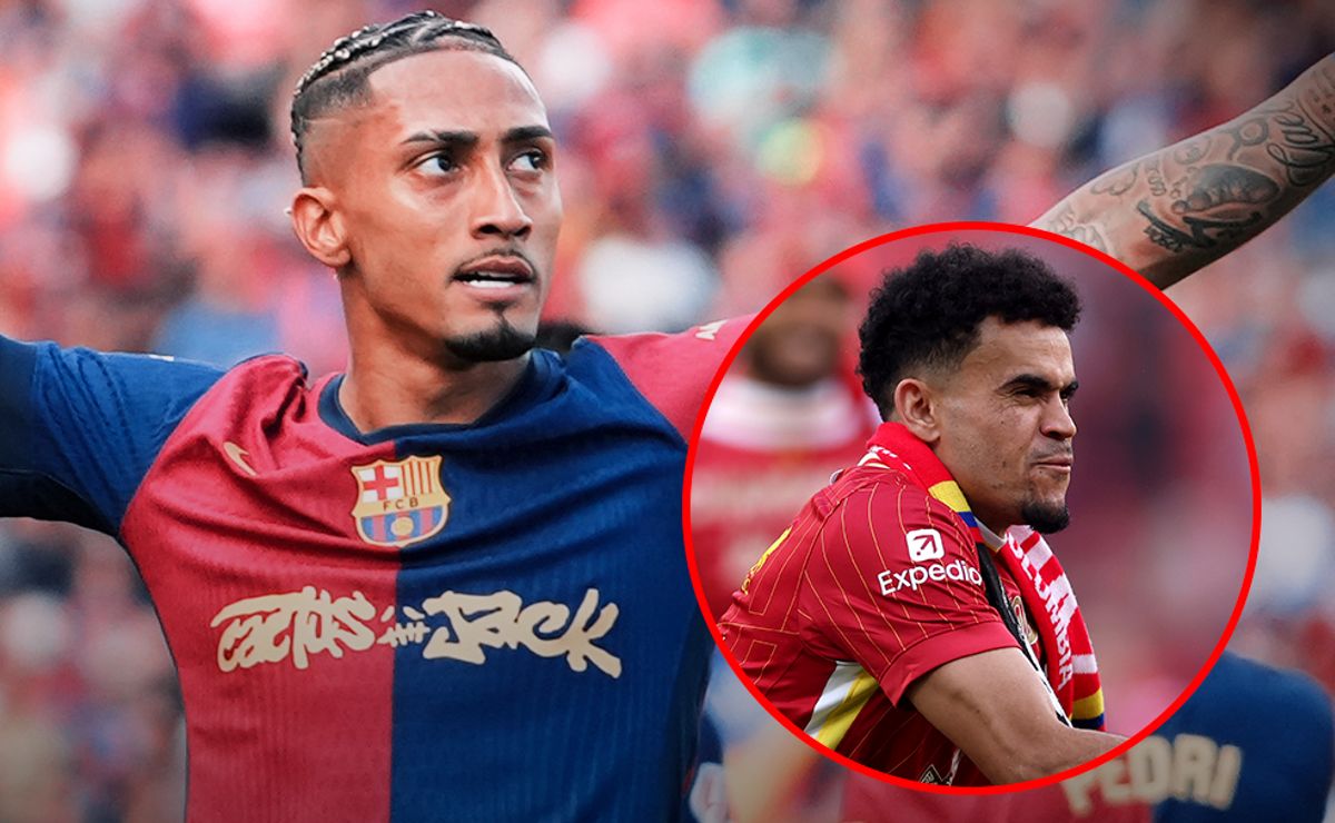 Raphina le manda contundente Mensaje a Luis Díaz por si llega a Barcelona