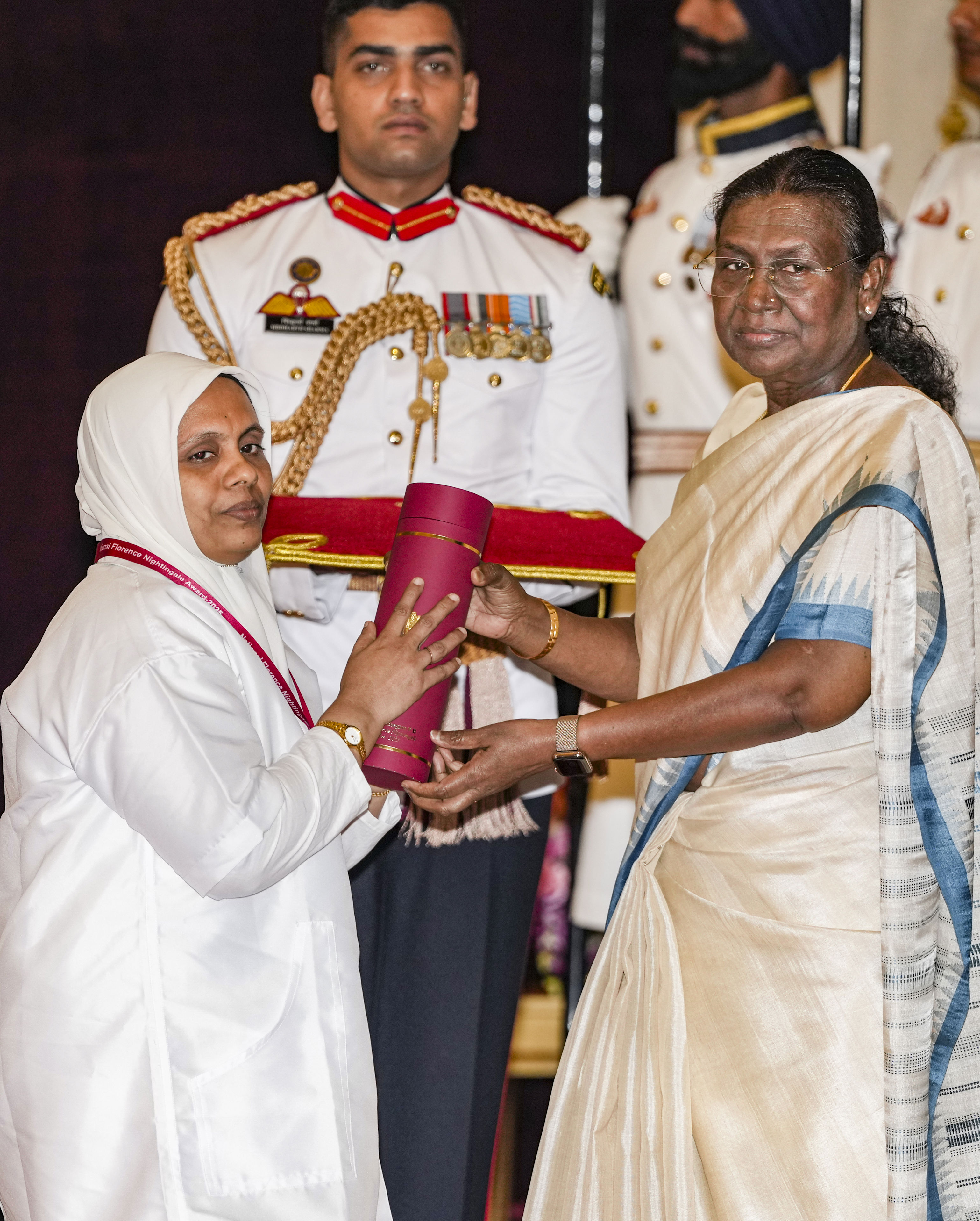 President Murmu confers National Florence Nightingale Awards 2025 to 15 ...