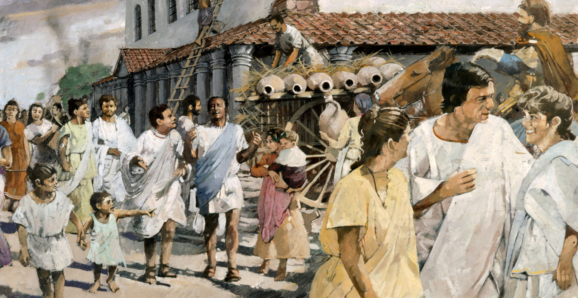 Hoe het was om op te groeien in het oude Rome