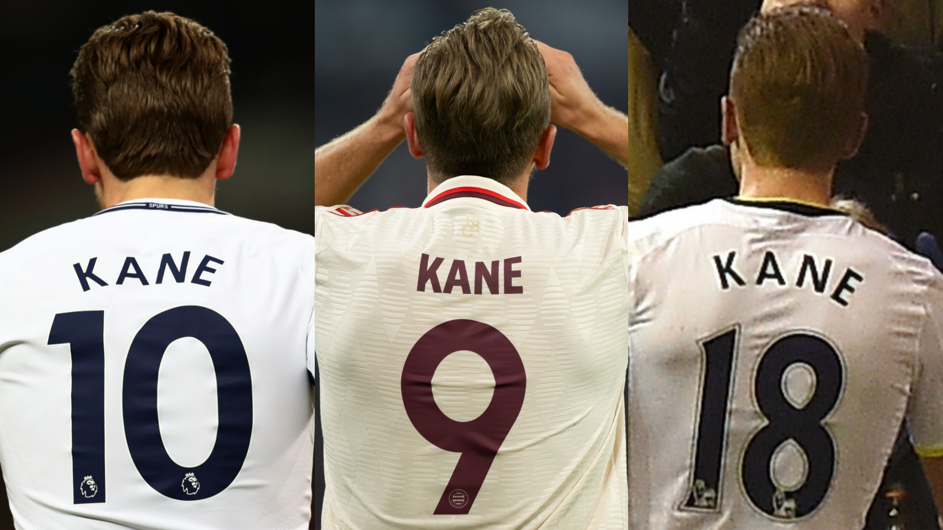 Harry Kane explains shirt number evolution from 18 to 9 & why he took ...