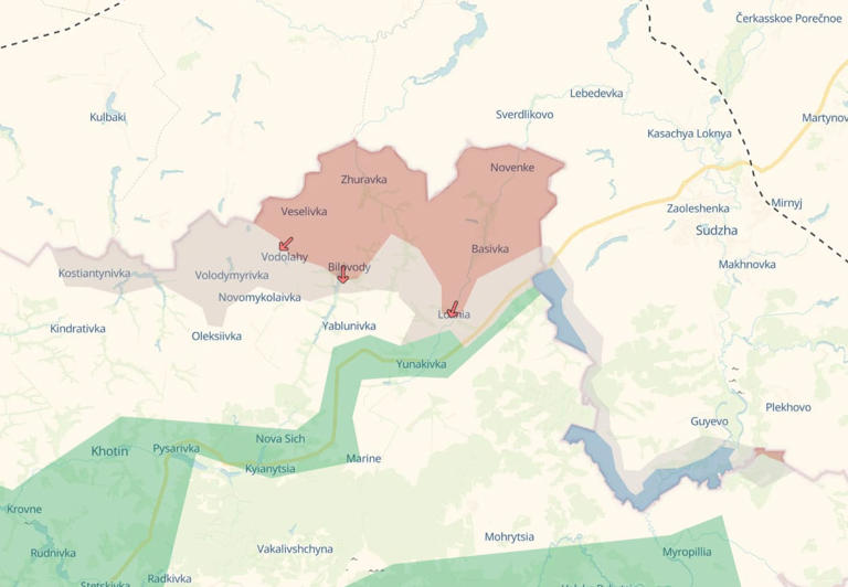 Ukraine's Sumy region under Russian attack: Current battle zones revealed
