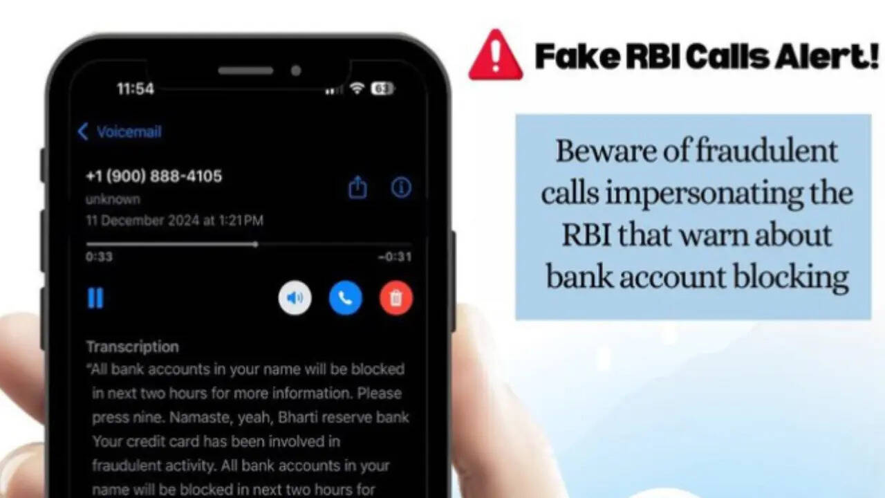 Scam Alert: Fake RBI Voicemail Claims Credit Card Fraud – Don’t Fall ...