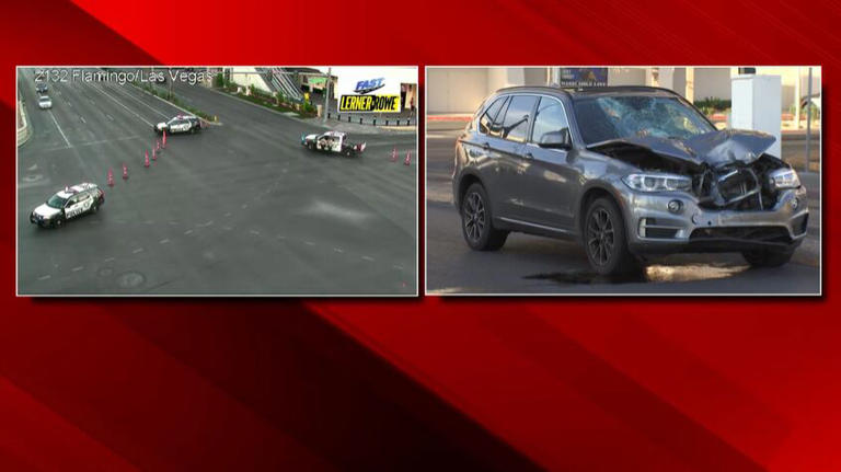 Pedestrian dead after hit-and-run crash on Las Vegas Strip