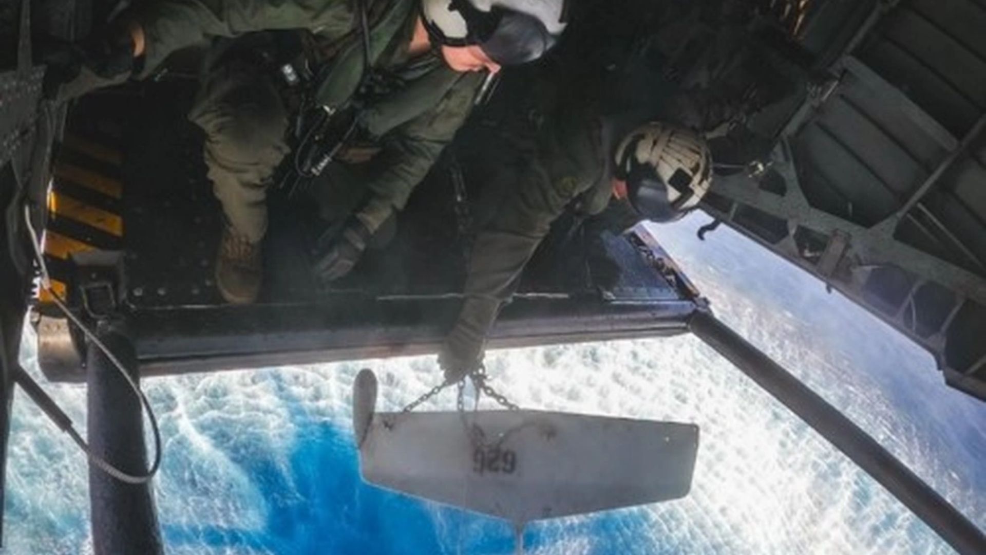 Photos: US Navy deploys airborne robots that dive deep to destroy sea mines