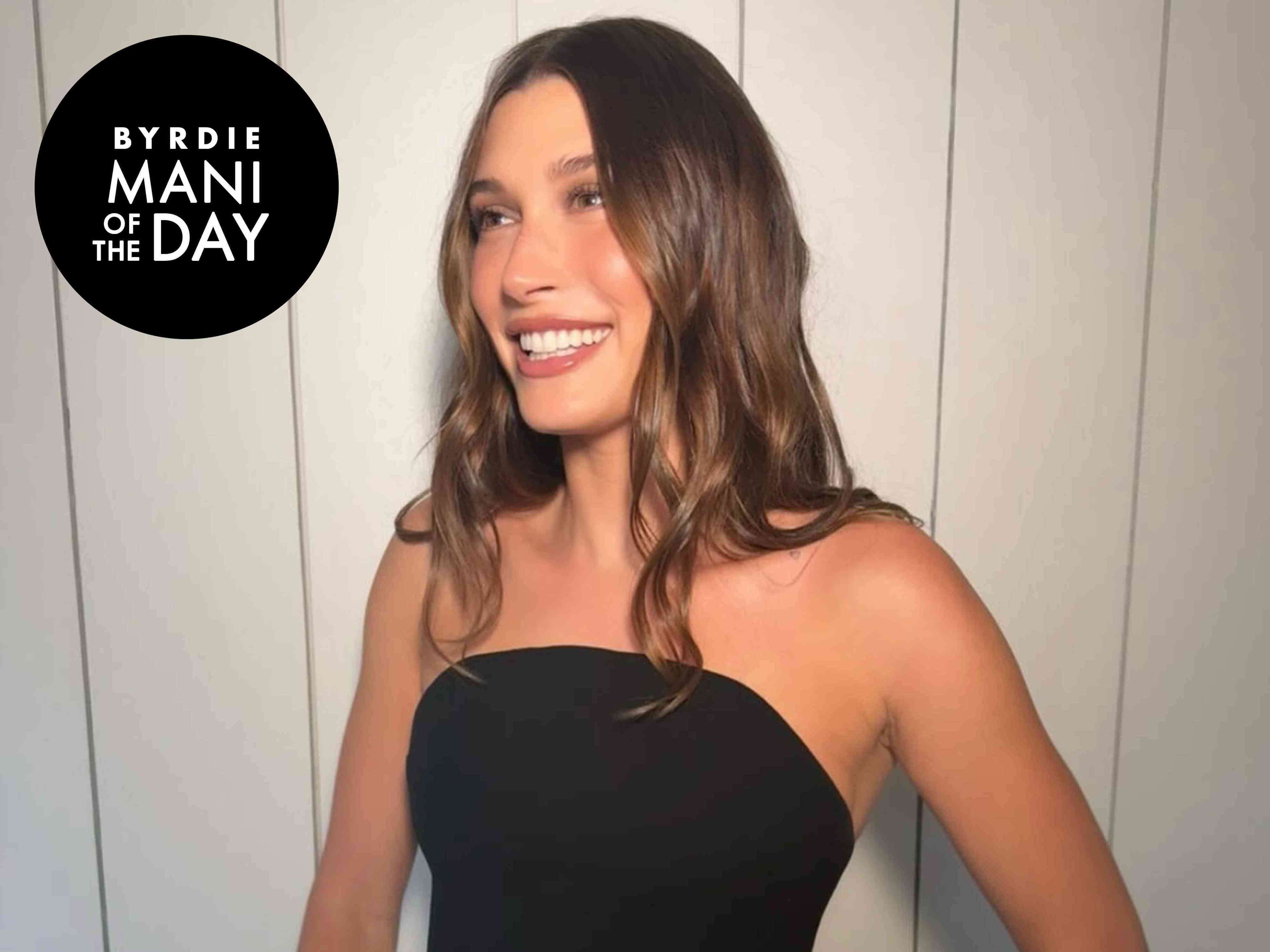 Hailey Bieber's Chrome French Manicure Is the Prettiest Summer Nail Inspo