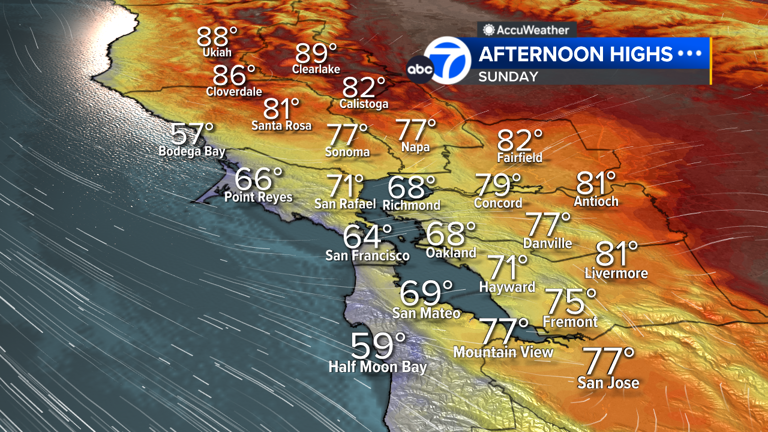 These Bay Area cities will see hottest day of the year so far Friday