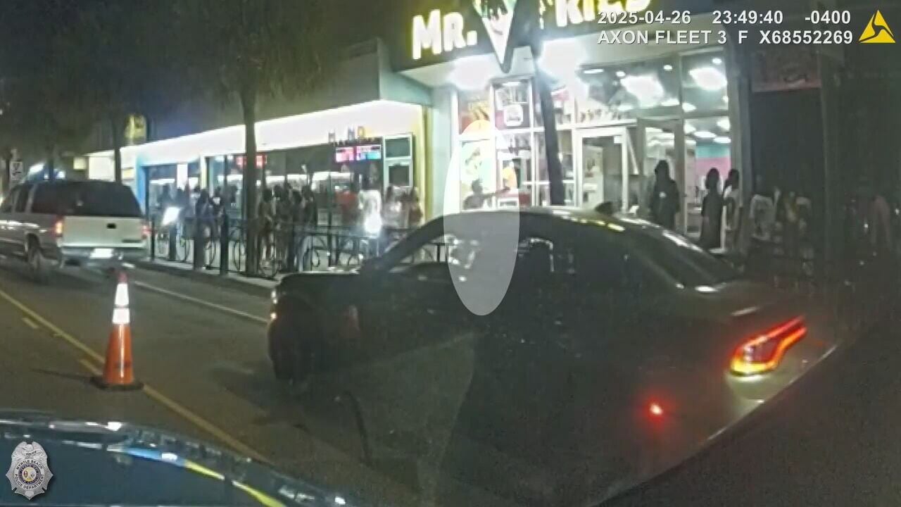 New video shows moments before police shooting in Myrtle Beach
