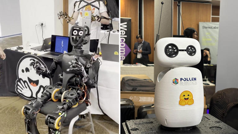 HopeJR, Reachy Mini: Hugging Face unveils 2 humanoid robots for AI ...