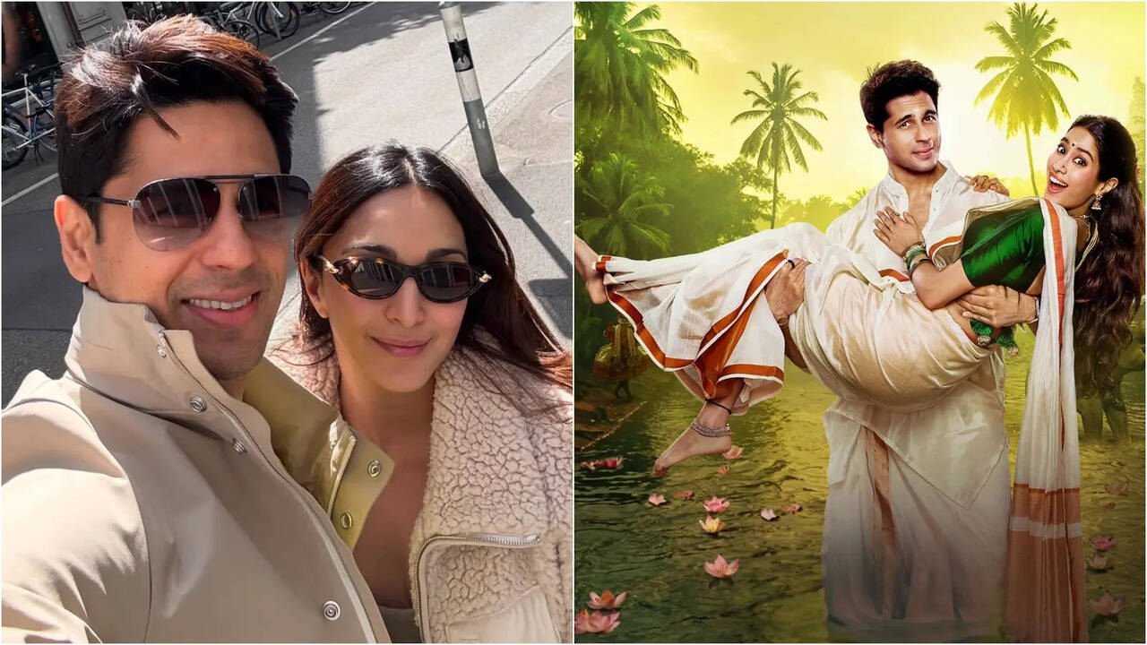 Param Sundari First Look: Kiara Advani Sends Love To Husband Sidharth ...