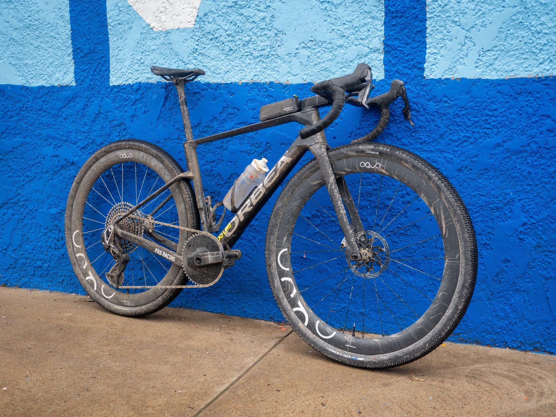Brand new Orbea gravel race bike spotted at Unbound