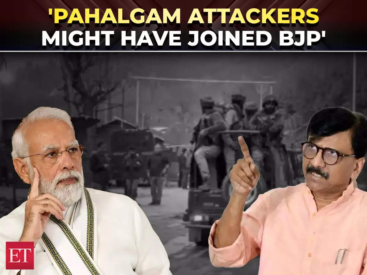 'Pahalgam attackers might have joined BJP', Sanjay Raut slams at BJP ...