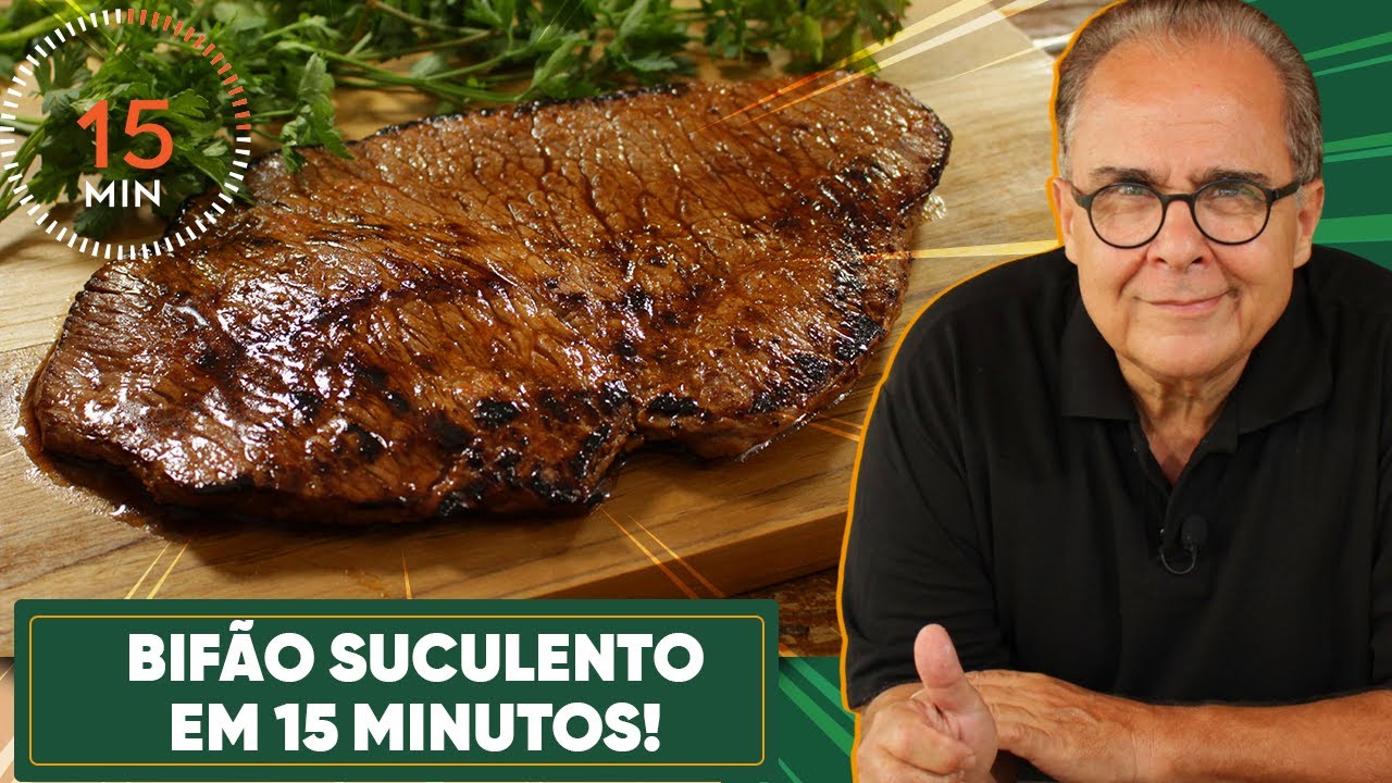 BIFÃO DE COXÃO MOLE: Pronto em 15 MINUTOS e Sabor Incrível!
