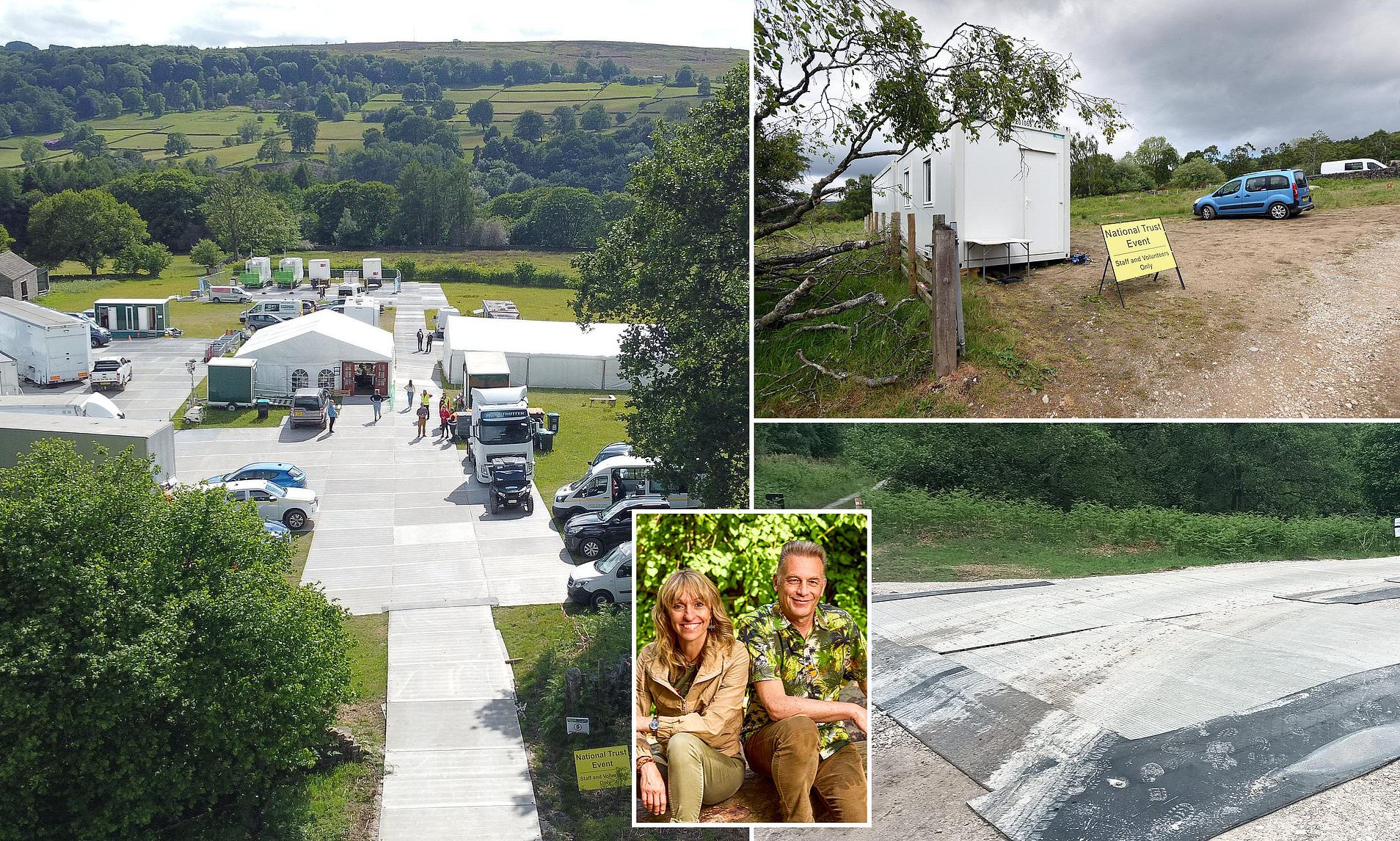 'Hypocritical' BBC is accused of damaging the countryside to film Chris ...