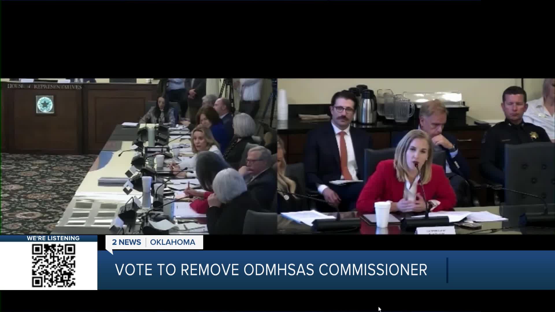 Oklahoma lawmakers remove ODMHSAS Commissioner from office AM
