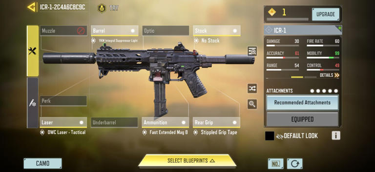 Best ICR-1 Loadout For COD Mobile Season 5 (2025)