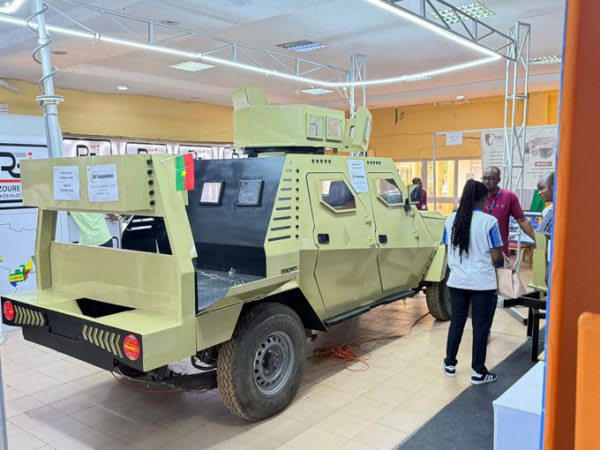 Niger unveils first locally made military vehicle for national defense