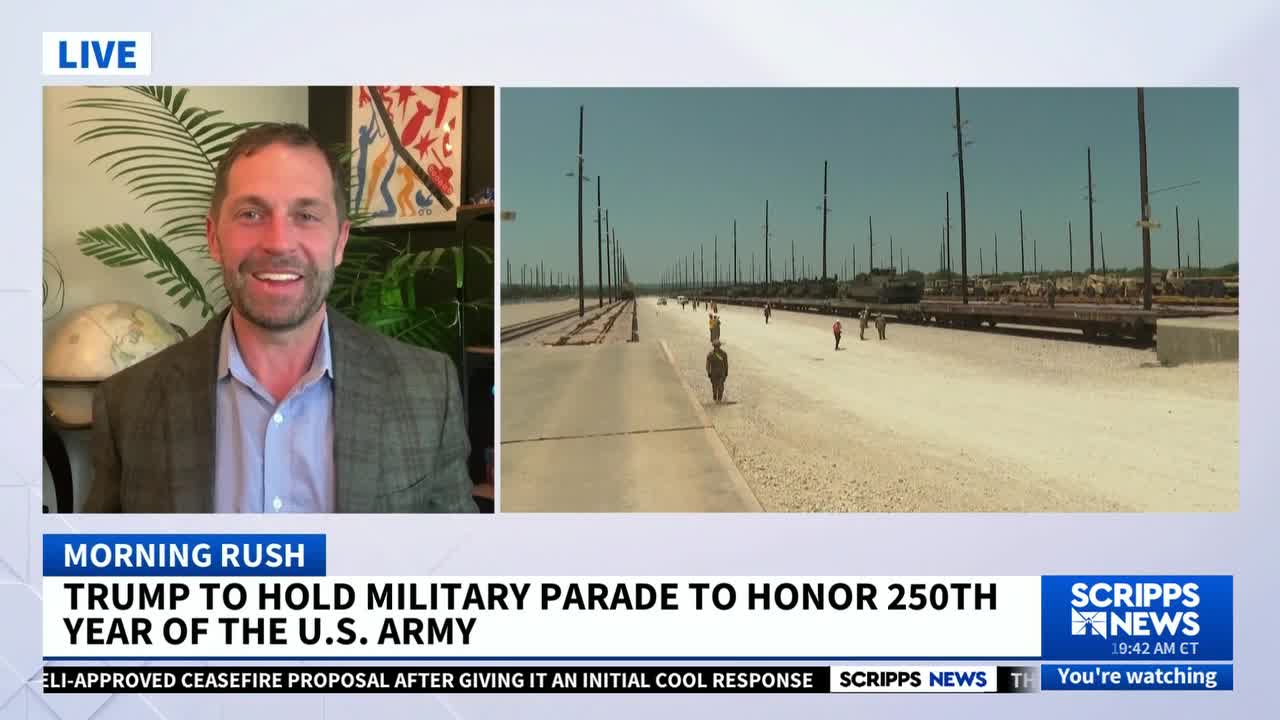 Rep. Jason Crow talks Russia-Ukraine deal, military parade for Trump's ...